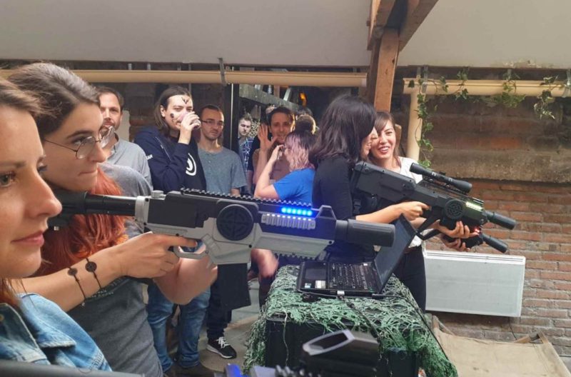 Laser tag team building : animation 100% immersive & fun