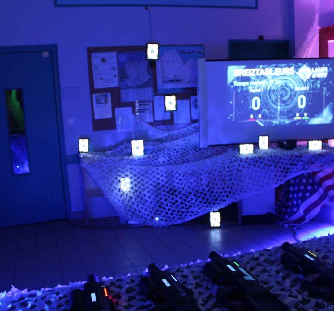 Laser tag team building : animation 100% immersive & fun