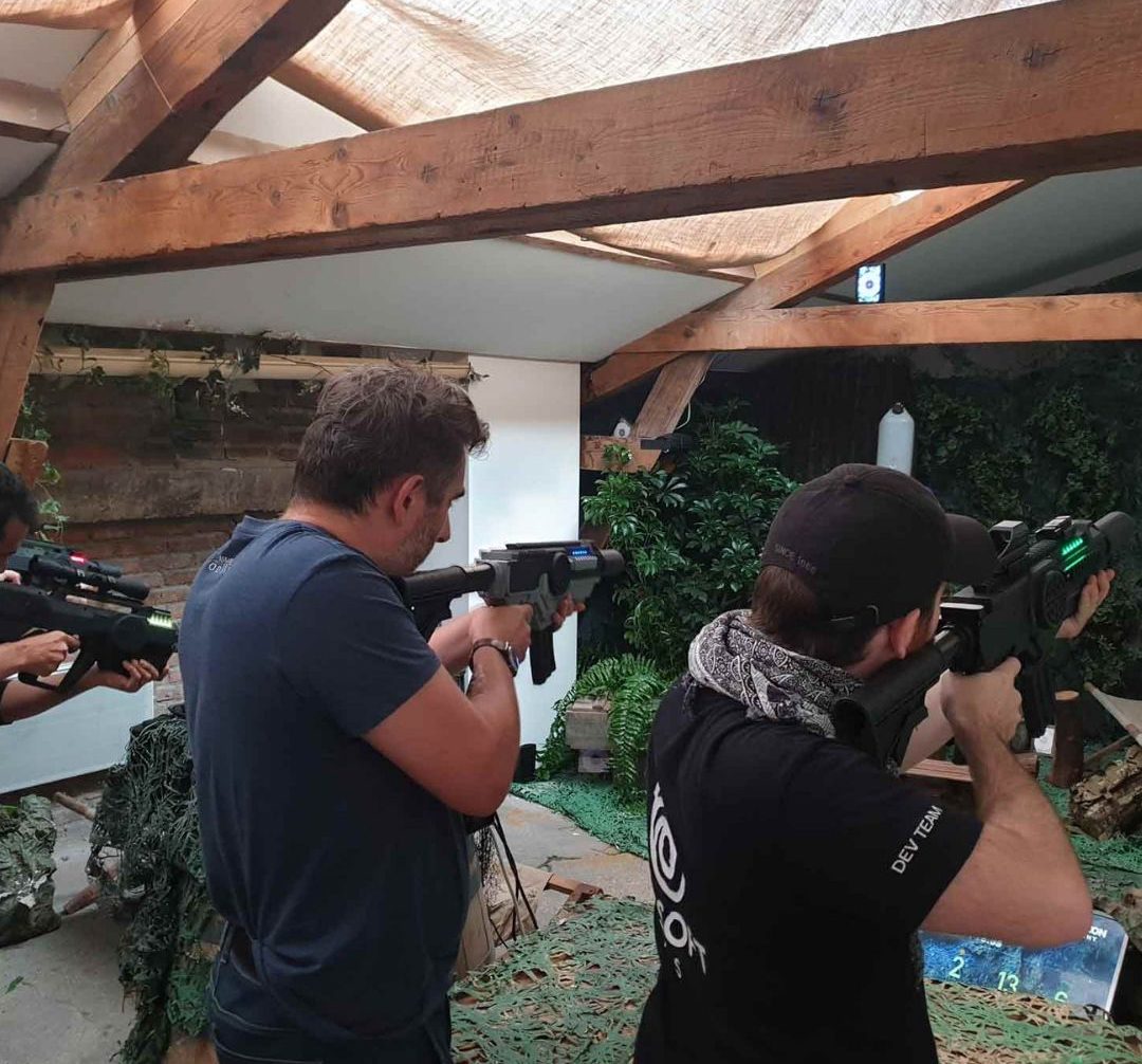 Laser tag team building : animation 100% immersive & fun