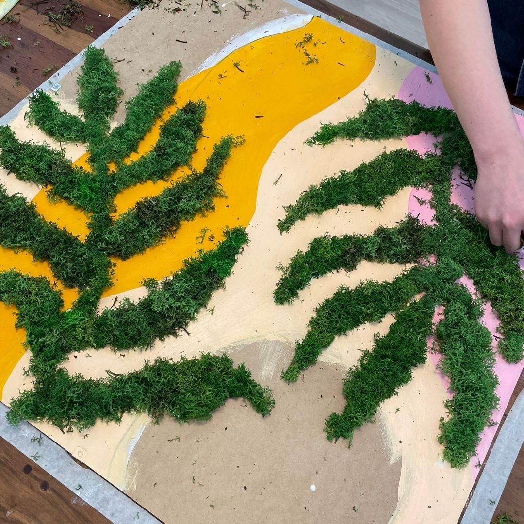 Fresque peinture nature - Hobbymood