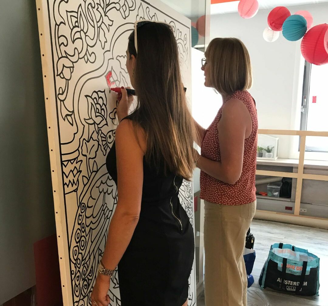 Team building: Live painting participatif